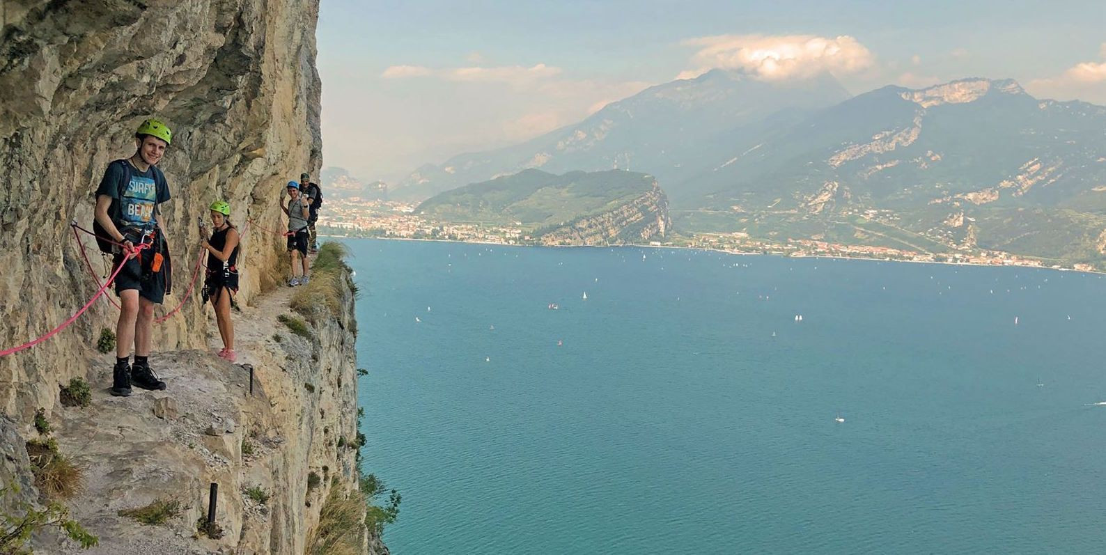 Via Ferrata Sentiero dei Contrabbandieri sul Lago di Garda | Freedome